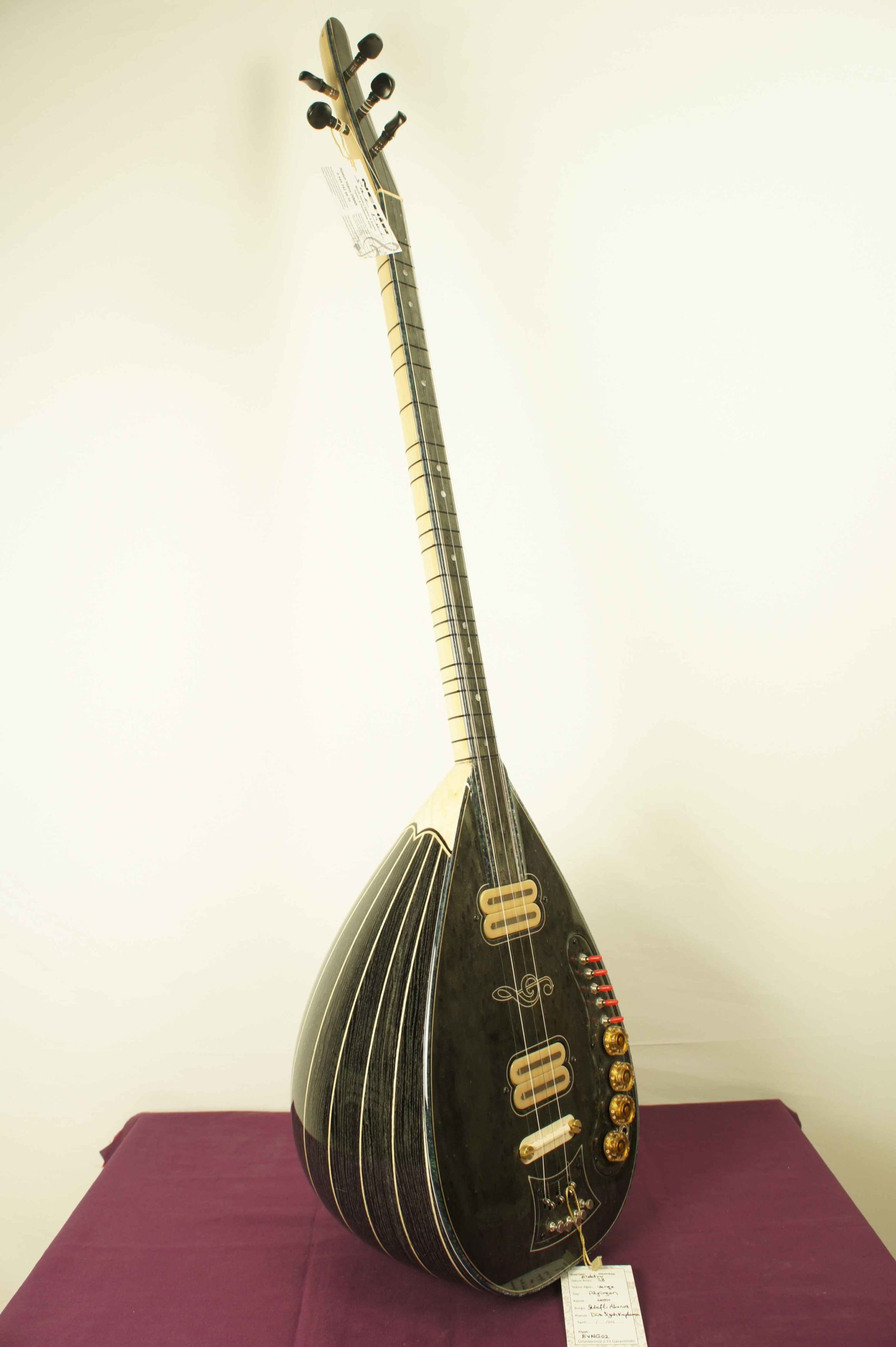 Elektro Saz Venge Siyah Düz Kaplamalı – Hüseyin Yıldıray Duman ...